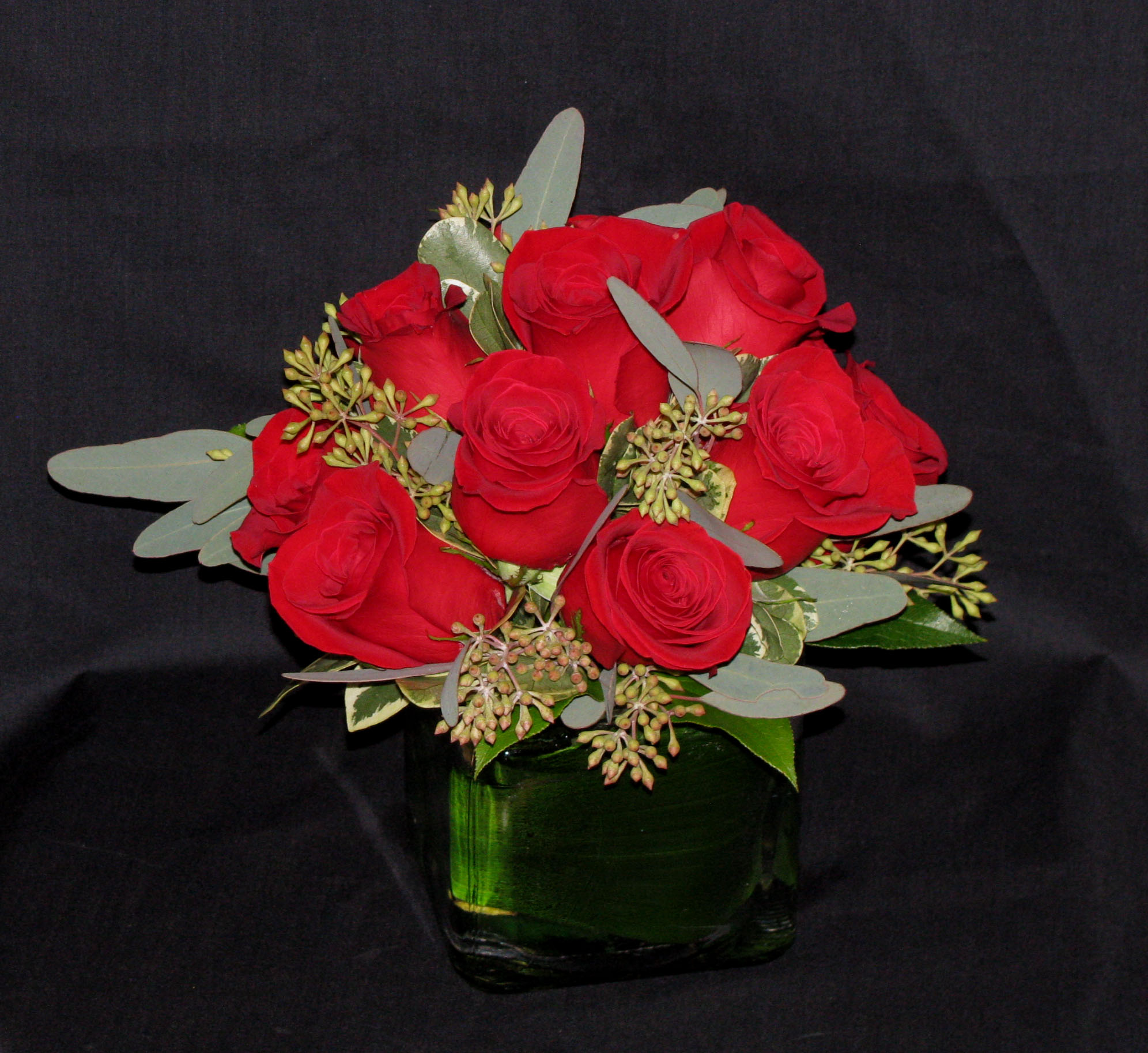 Pavé Dozen Roses | Petals on Prince Floral Arrangements for All Occasions